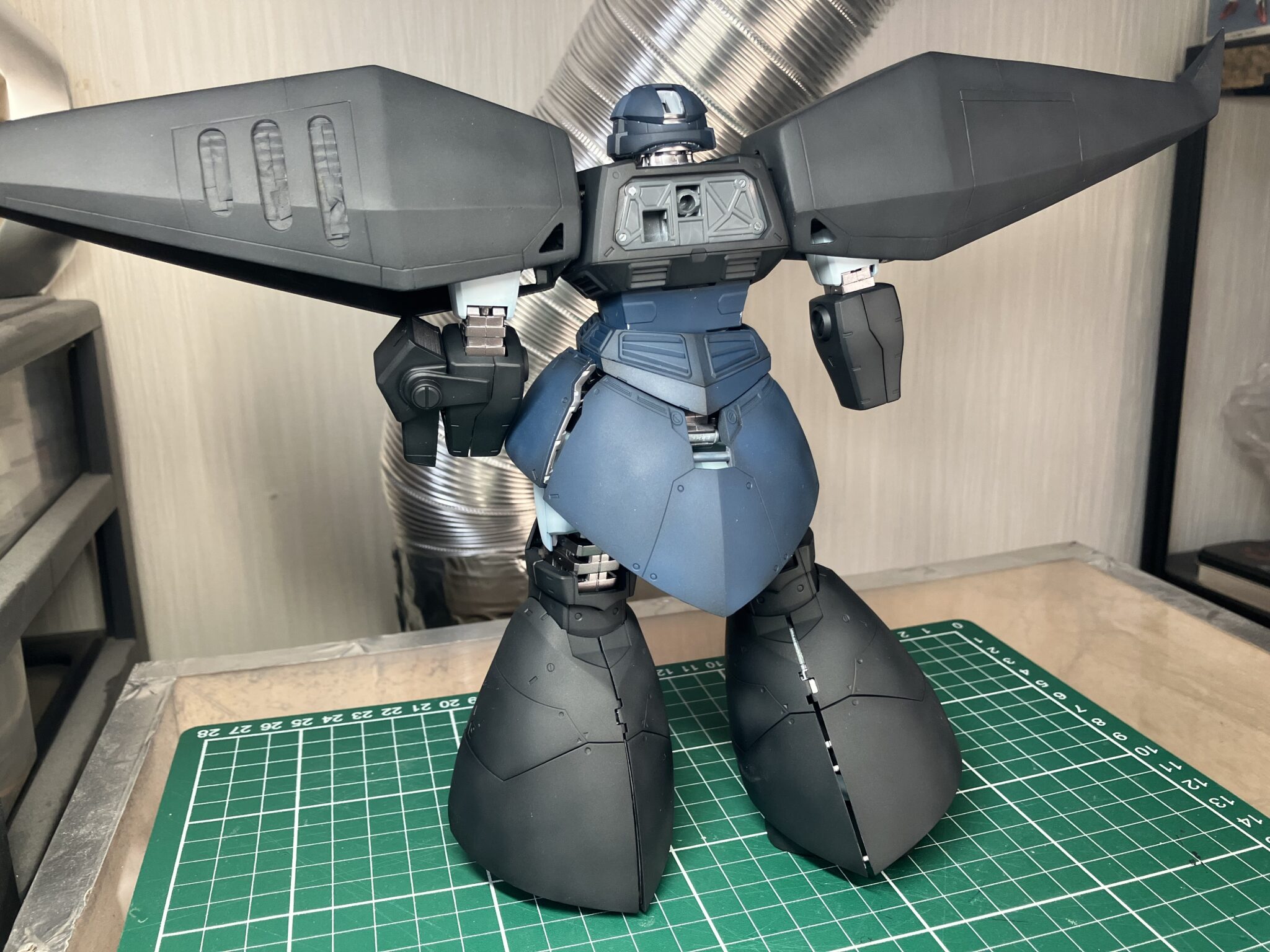 1/100リゲルグ（MGゲルググVer.2.0改造）製作レビュー②
